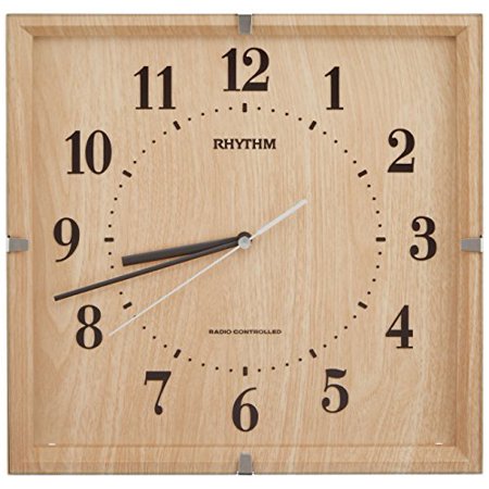 Rhythm (RHYTHM) Wall Clock Radio Analog Lively Emily Continuous Second ...