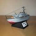 1:150 Paper Russian T-1425 Torpedo Boat Alloy Model Military Armored ...