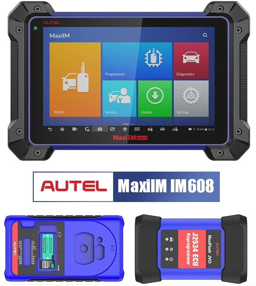 Autel MaxiIM IM608 Key Programming Diagnostic Tool with XP400 Key ...