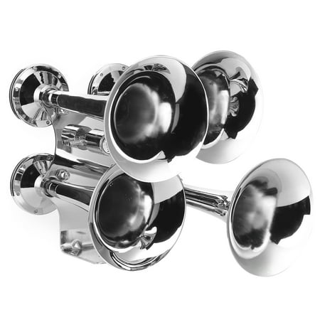 Air Horn 4 Trumpets Horn 145db Air Horn 12v/24v Horn Air Horn Electric ...