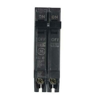 Ge Single-Pole Dual Function Plug-In Afci/Gfci Circuit Breaker, 120 Vac ...