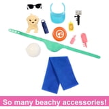 Ken Doll with Surfboard, Poseable Blonde Barbie Ken Beach Doll ...
