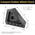 Heavy-Duty Non-Slip Built-in Handle All-Weather Solid Rubber Wheel ...