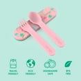 Bentgo Kids Bento-Style Cutlery Set - Fork, Spoon & Case, BPA-Free ...