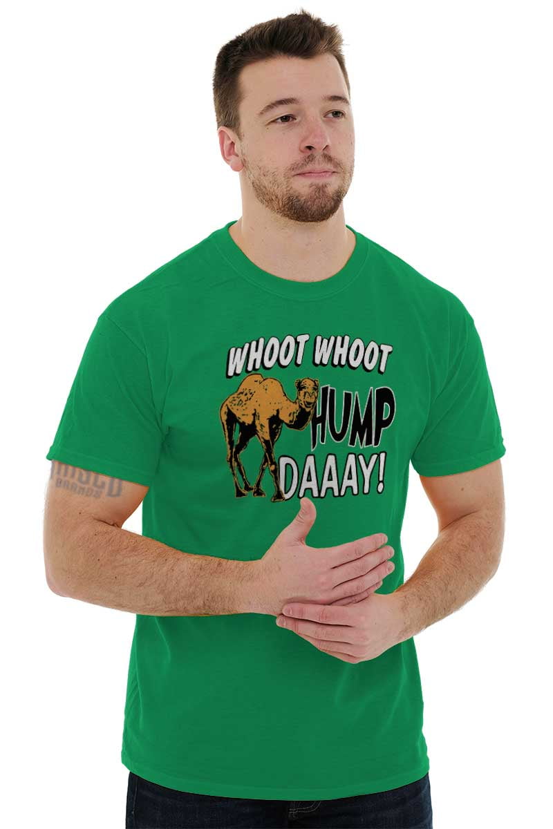 Woot Woot Hump Day Wednesday Camel Men's Graphic T Shirt Tees Brisco ...