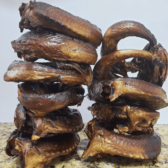 Panla Kika (smoked whiting fish) Eja kika, Eja egun,Panla egun fish ...