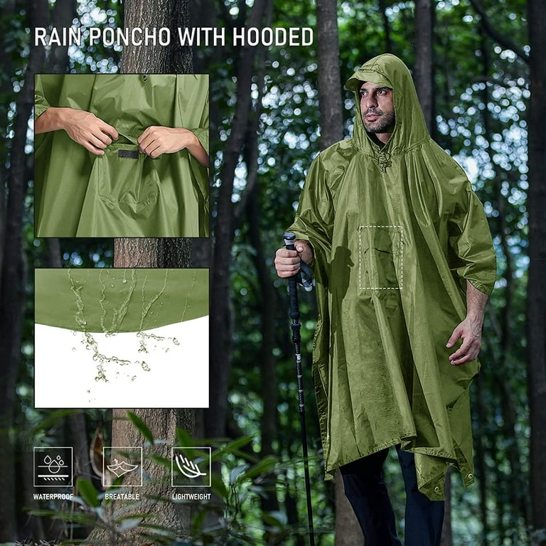 Military Rain Poncho