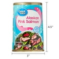 Great Value Alaskan Pink Salmon 14.75 oz Wild Caught, Rich in Protein ...