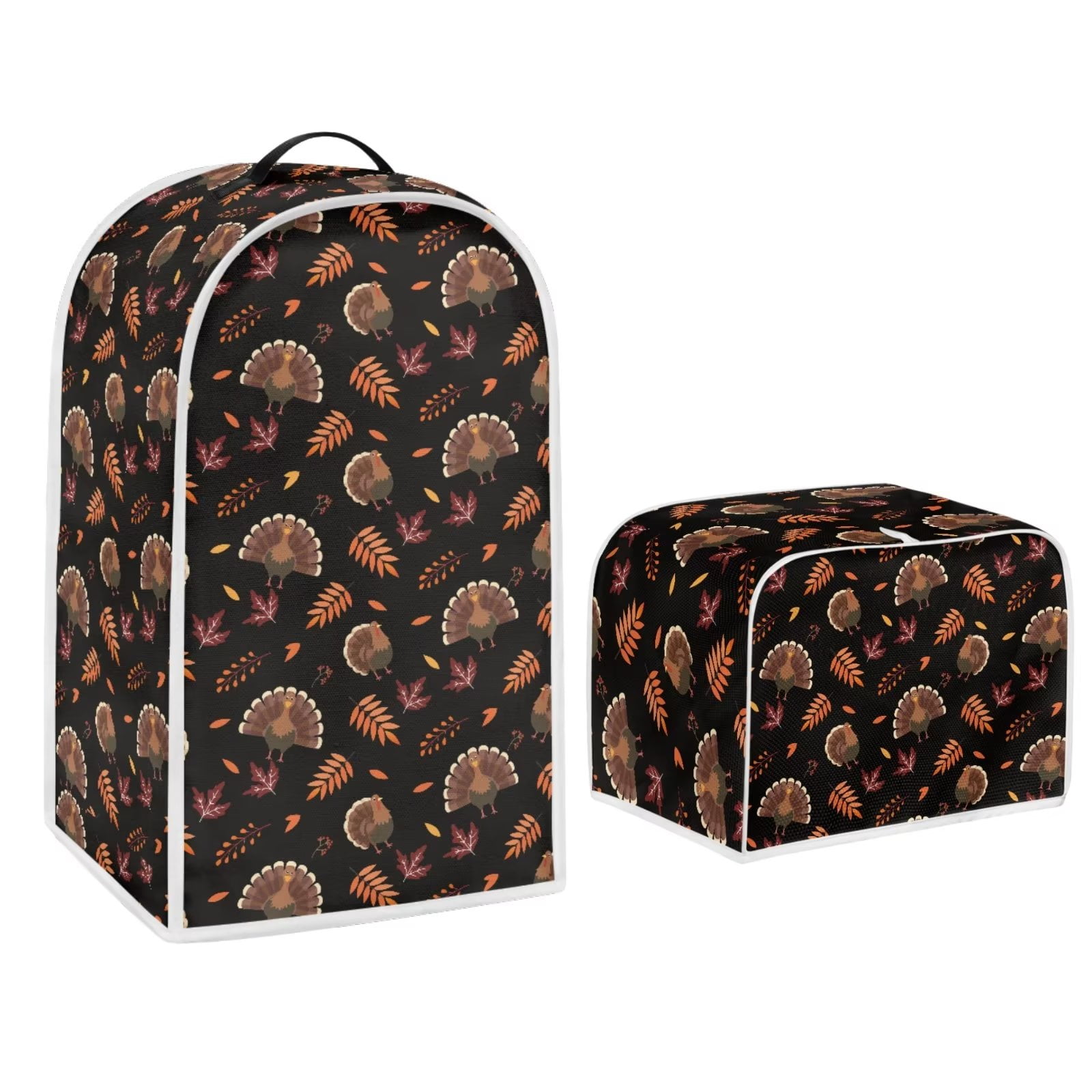Renewold Toaster Cover 2 Slice Blender Cover Set Fall Maple Leaves Wide ...