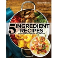 TOH Mini Binder: Taste of Home 5 Ingredient Mini Binder (Hardcover ...
