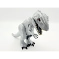JsLTCustoms Silver Indominus Dinosaur Building Set, ABS Material ...