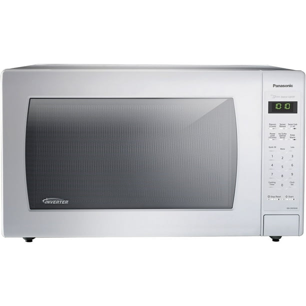 Panasonic Genius Sensor 2.2 Cu. Ft. 1250W Countertop Microwave Oven ...