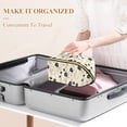 FORMRS Makeup Bag Travel Cosmetic Organizer for Women Fold Flat Zipper ...
