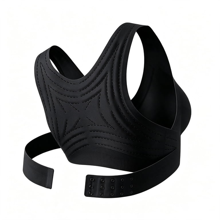HBYJLZYG 2 Pack Women's Bras, Posture Corrector, X-Cross Back Support ...