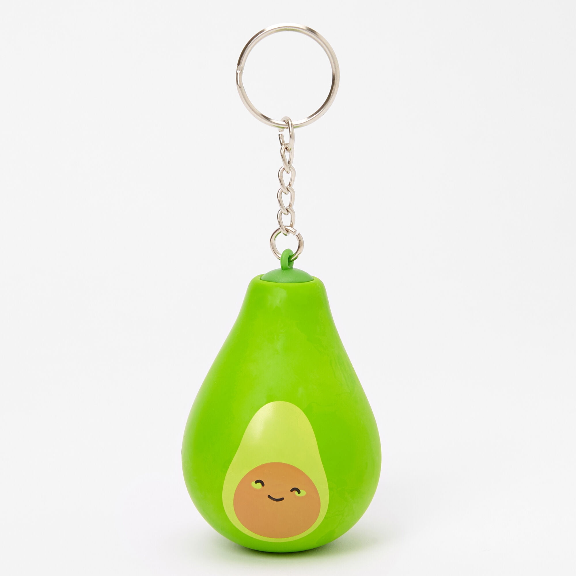 Claire's Avocado Stress Ball Keychain - Green - Walmart.com