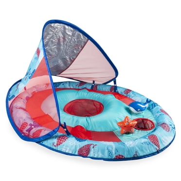 SwimWays Baby Spring Float Sun Canopy, Green - Walmart.com