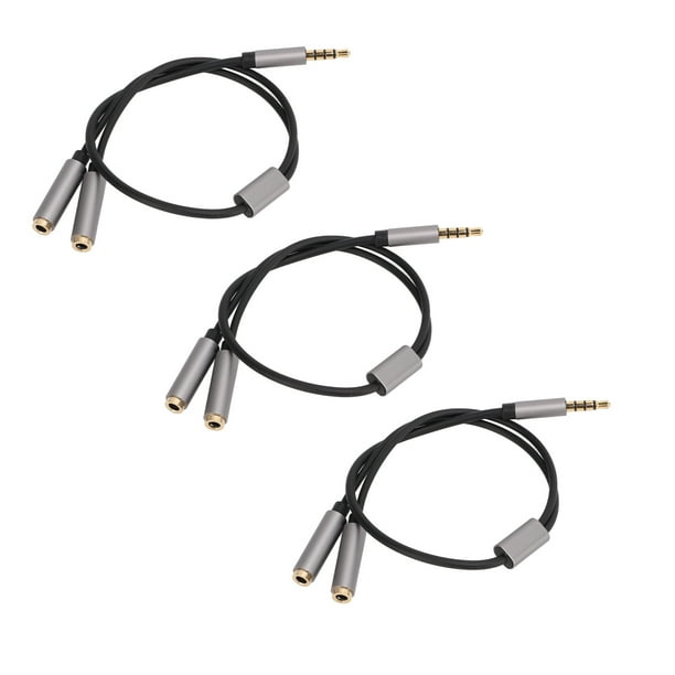 Headset Splitter Cable,3Pcs Headset Splitter Cable Headset Splitter ...