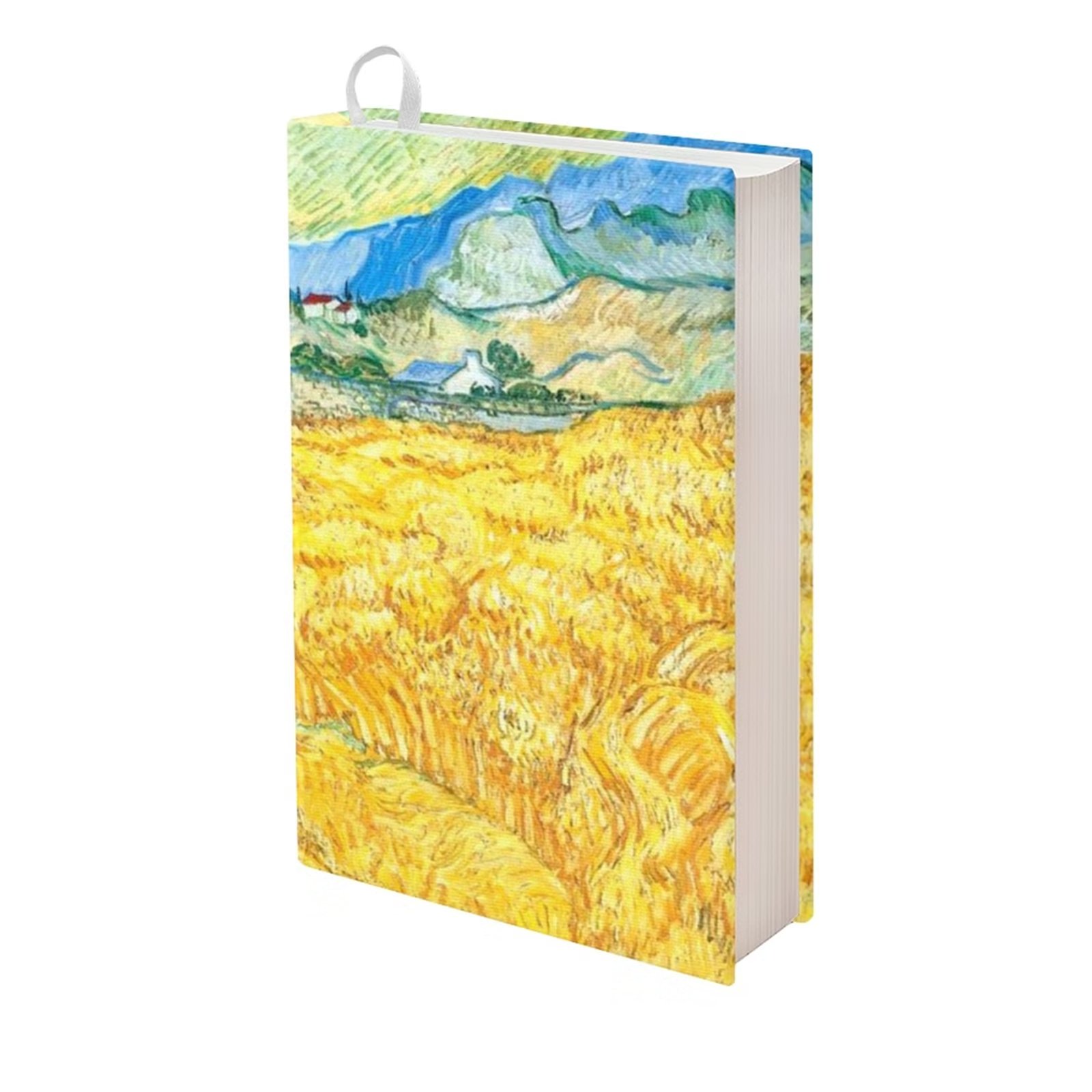FKELYI 9"×11" Book Covers Soft Wheat Field with Cypresses by Van Gogh ...