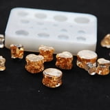 Milue Ear Gauge Mold Round and Heart Shape Ear Stretching Tool Ear ...
