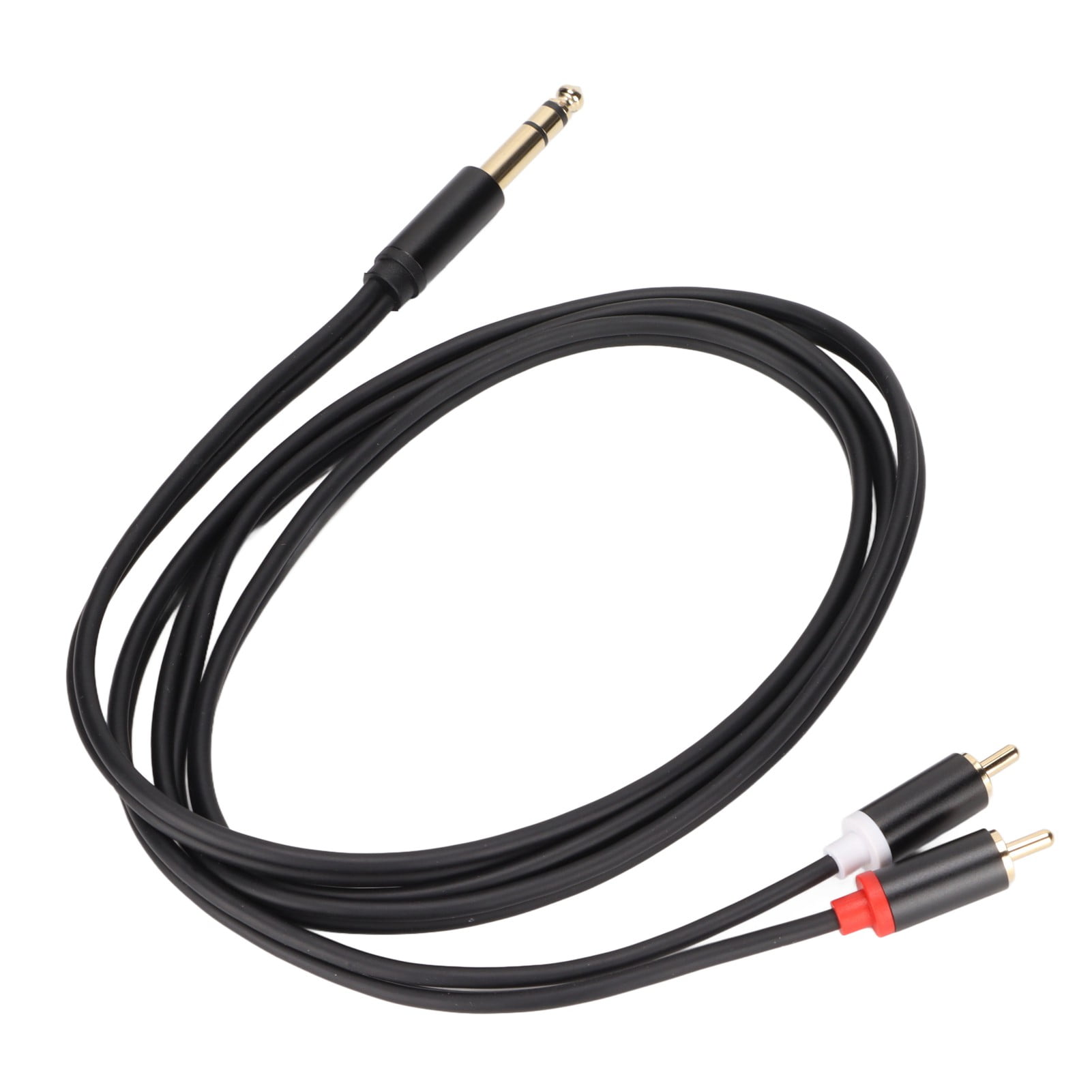 Cable RCA, 6,35 mm a 2 RCA Cable macho a RCA Cable macho a RCA Funcionalidad de alta precisión ...