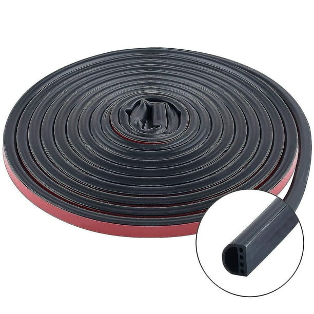 Door Window Draught Excluder Strip Self Adhesive D Type Weather Strip ...