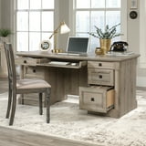 Sauder Palladia Executive Desk, Split Oak Finish - Walmart.com