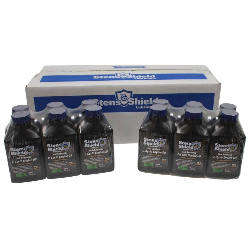 New Stens 2-Cycle Engine Oil 770-643, Twenty-four 6.4 oz. bottles ...