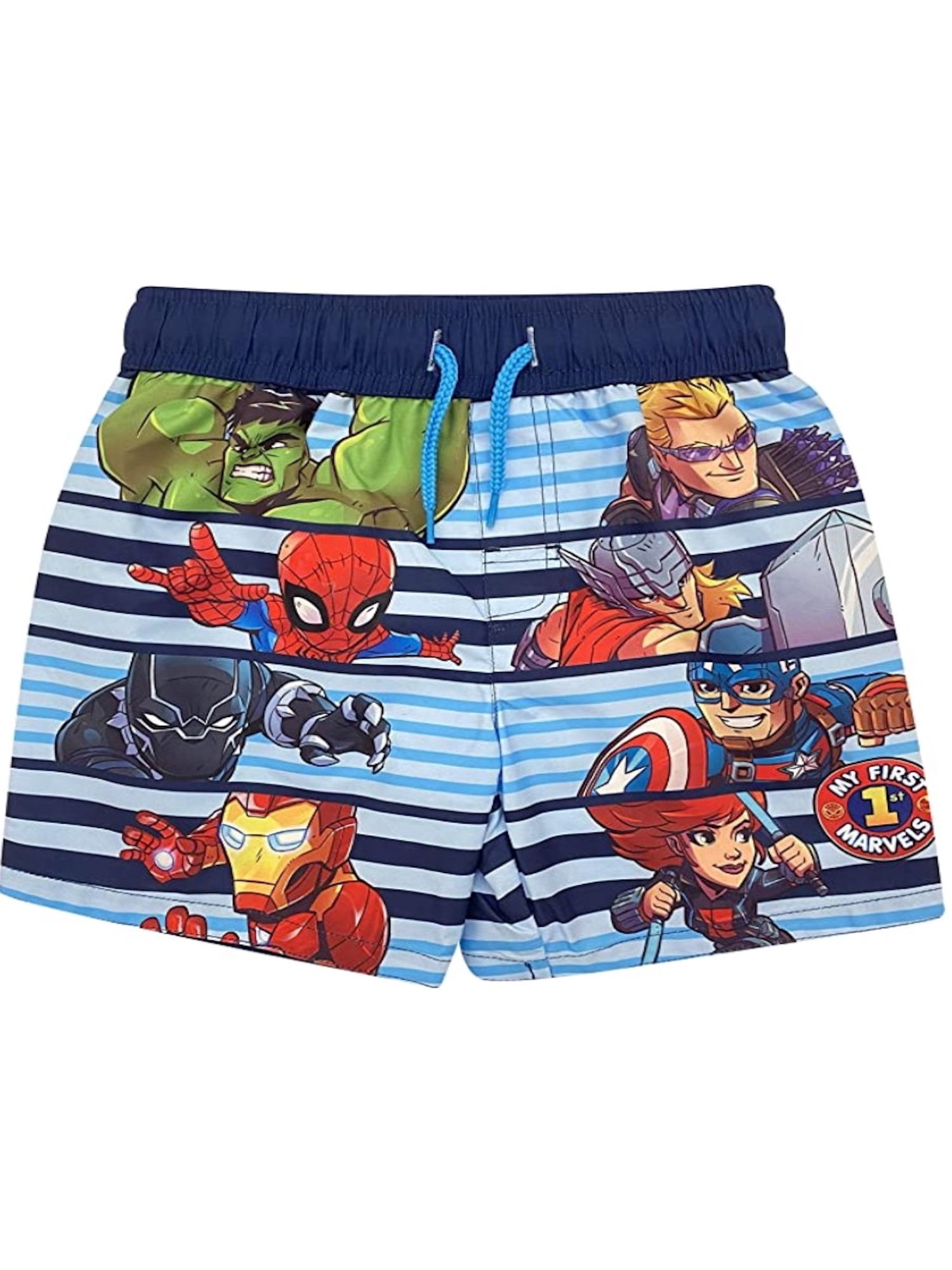 Marvel Toddler Boys' Super Heroes Swim Trunks, Sizes 2T-4T - Walmart.com