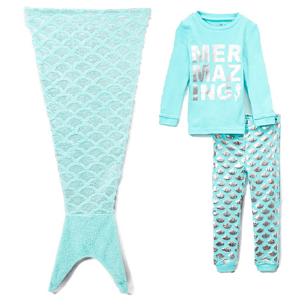 Freestyle Revolution Girl's 3 Piece Pajama Sleep Set with Sleeping Bag ...