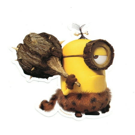 Despicable Me Minions Caveman Minion Sticker | Walmart Canada