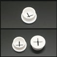 10 Pcs Wire Cable Hole Cover Flexible Desk Rubber Grommet Hole Cable ...