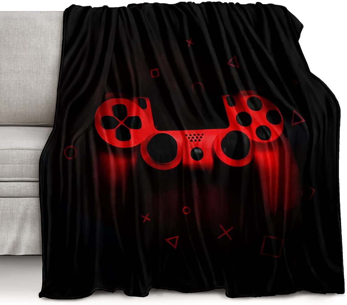 Bedding Gaming Throw Blanket Super Soft Gamer Gift for Couch Sofa for ...