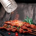 3Pcs Large Salt and Pepper Shakers with Handle, Kitchen Stainless Steel ...