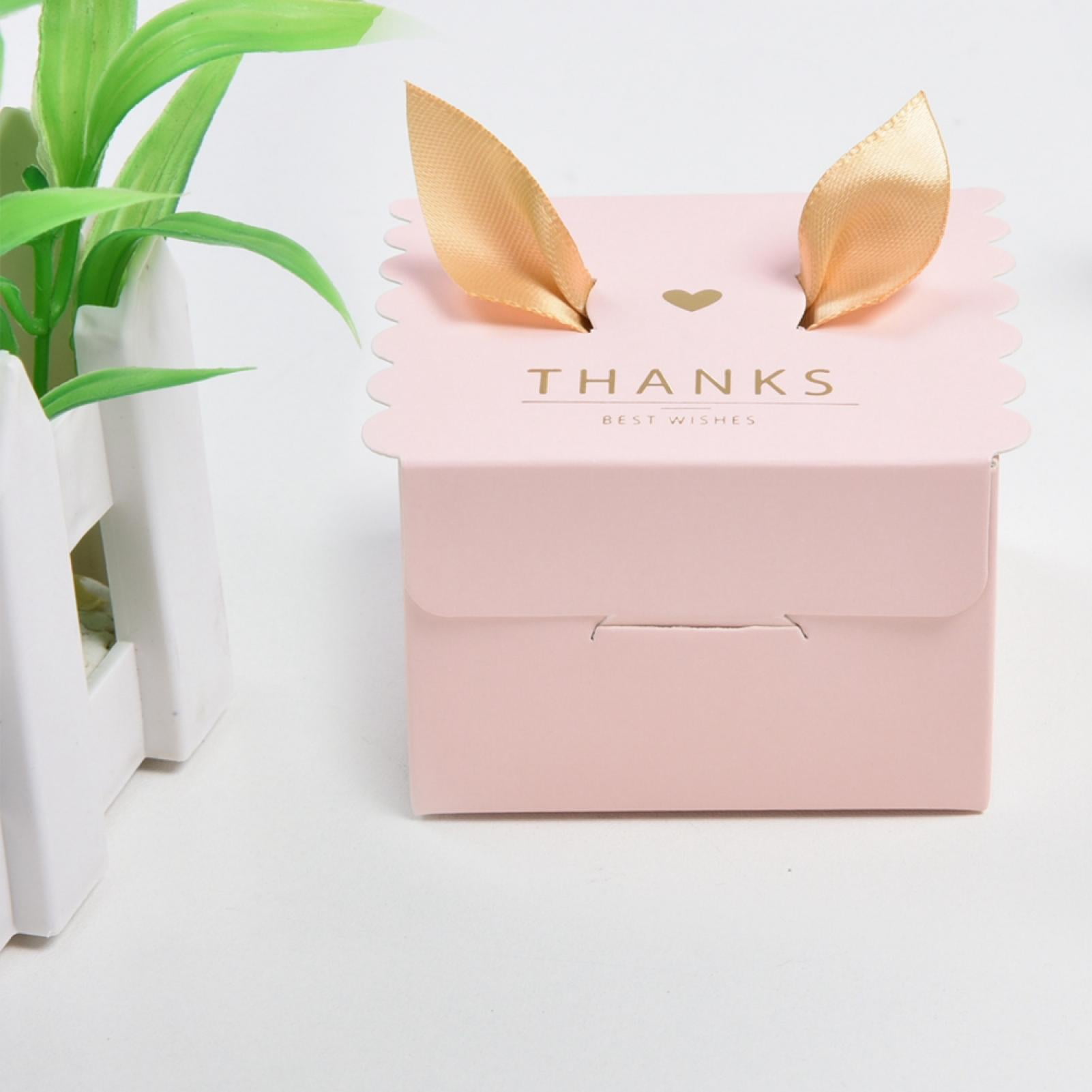 50pcs Cute Candy Boxes, Paper Gift Box for Wedding Birthday Party Gift ...