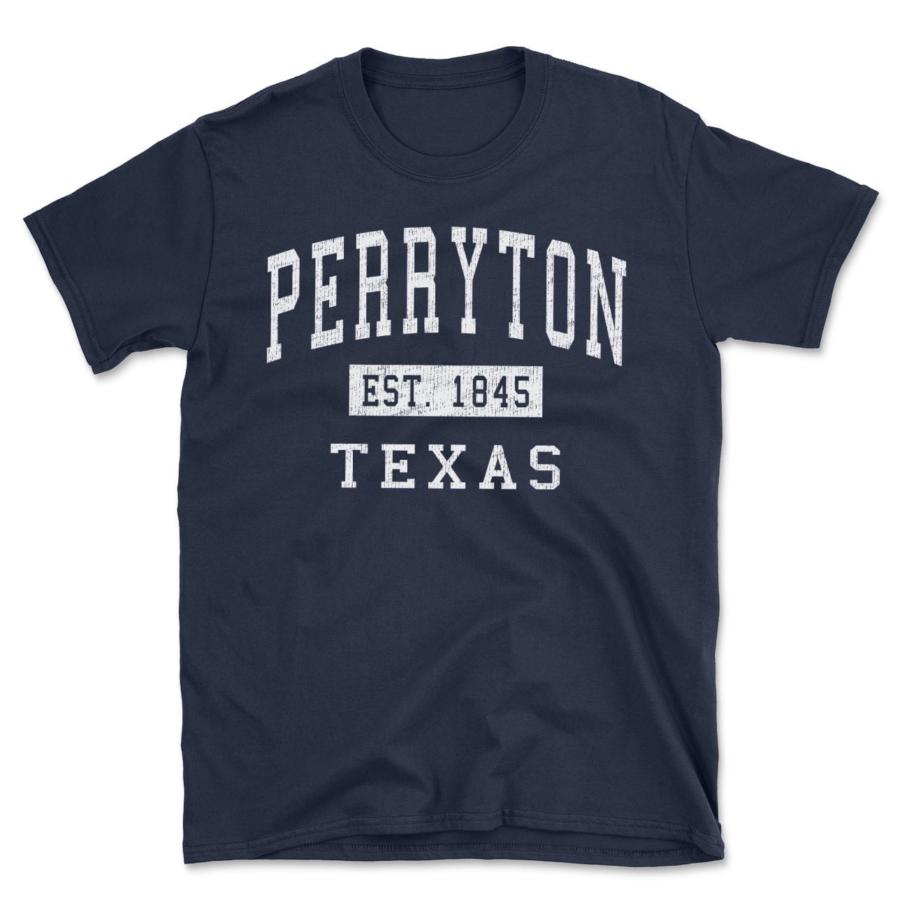 Perryton Texas Classic Established Men's Cotton T-Shirt - Walmart.com