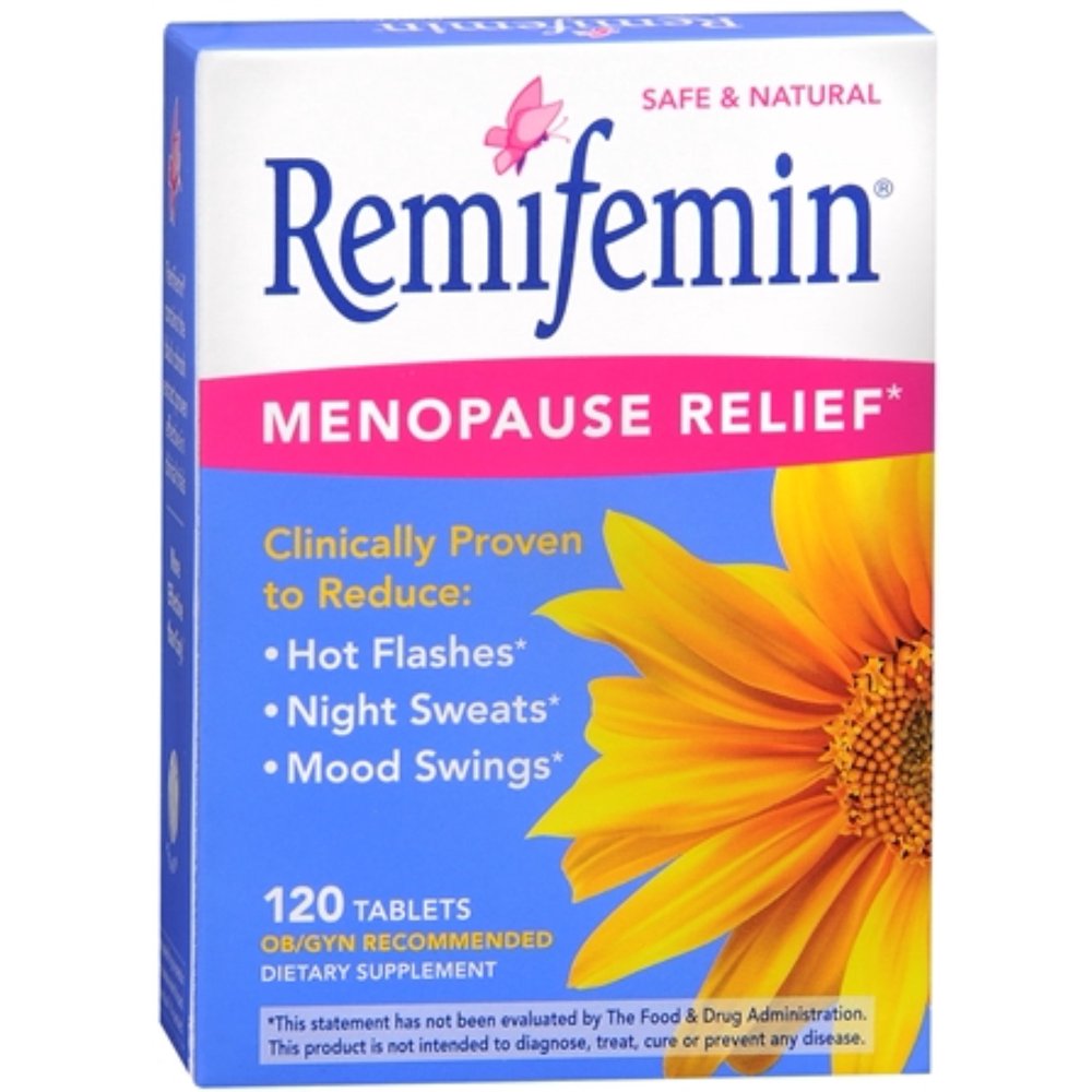 Remifemin Menopause Tablets 120 Tablets (Pack of 3) - Walmart.com ...