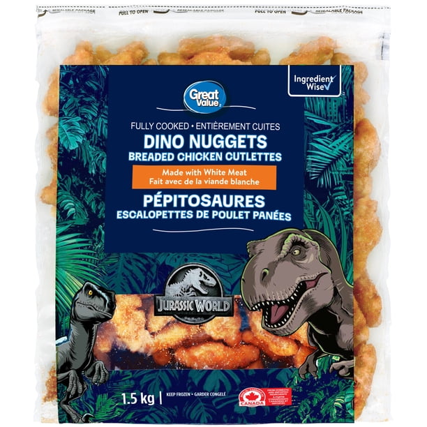 Great Value Dino Nuggets, 1.5 kg - Walmart.ca