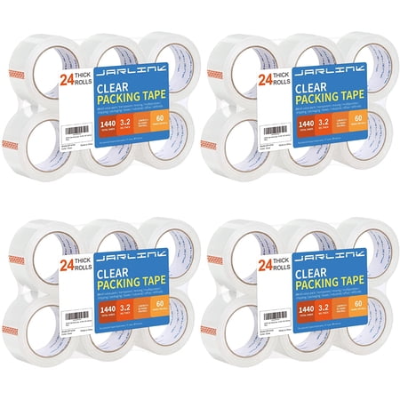 FanShowClear Packing Tape (18 Rolls), Heavy Duty Packaging Tape for ...
