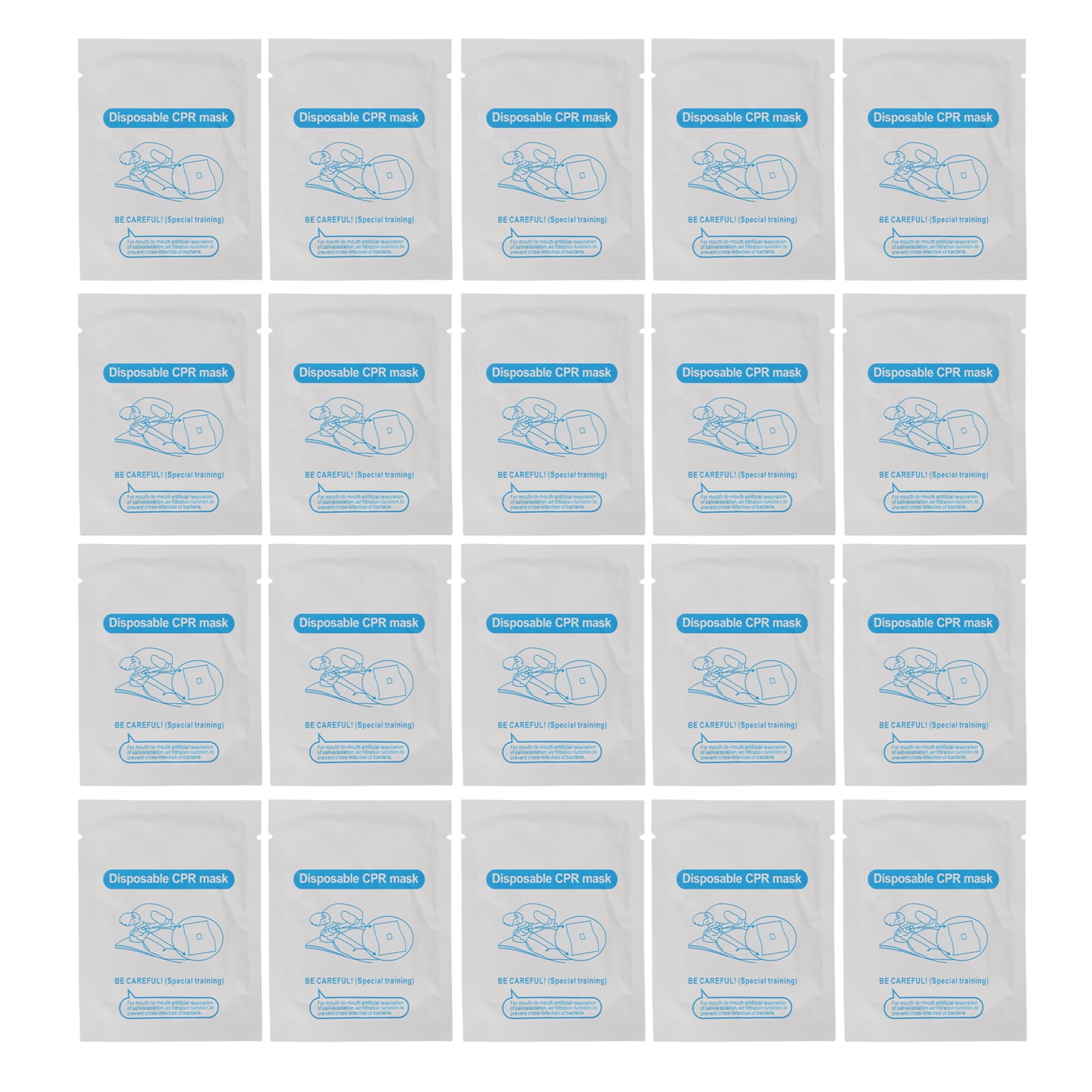 Kit de 20 piezas para personal de emergencias y primeros auxilios, kit ...