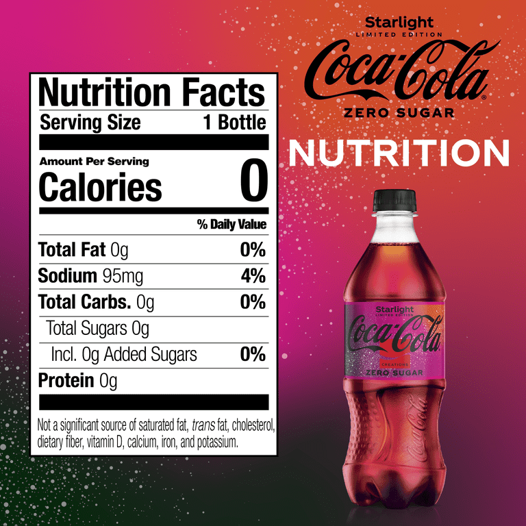 Coke Nutrition Label 20 Oz