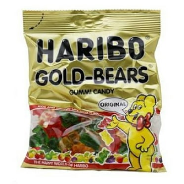 Haribo Gummi Candy, Gummi Bears, Original Assortment, 5oz Bag (Pack of ...