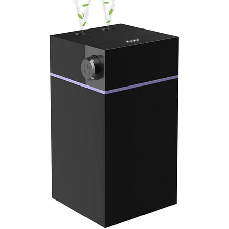 Quiet Humidifiers for Bedroom Kids, 900ml Top Fill Humidifier 5000mAh ...