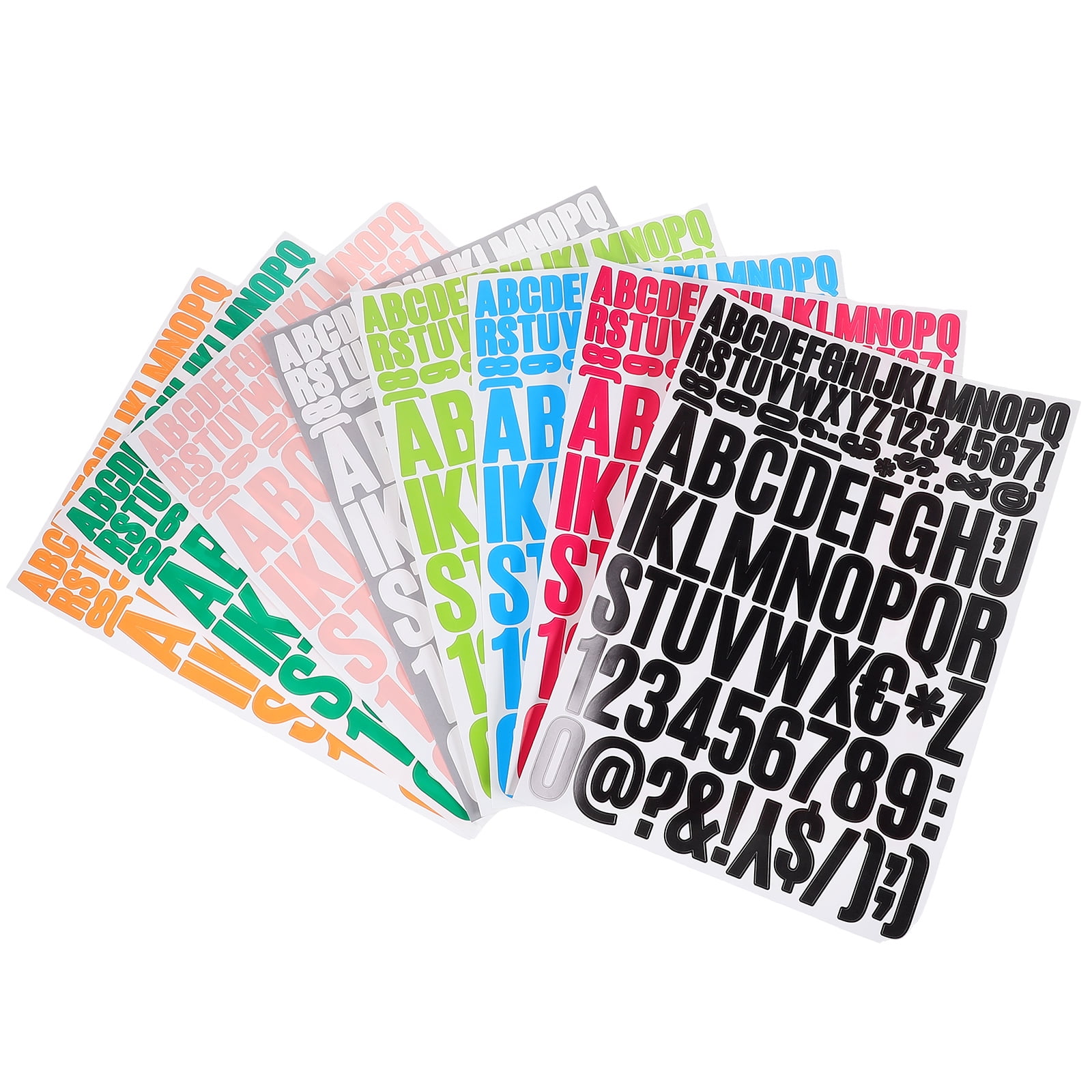 Click here for Oakleem 8 Sheets Adhesive Stickers English Alphabe... prices