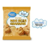 Great Value Honey Mini Bear Grahams, 12 oz, 12 Pack - Walmart.com