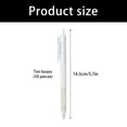 Pack of 50 Press Style Writing Pen 0.5mm Smooth Ink for Students ...