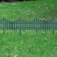 vidaXL 17 pcs Lawn Dividers 32.8 ft Green - Walmart.com