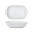 Ceramic Baking Pan, Rectangular Casserole Dish, 10 in, Double-Handled ...