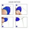 5Pcs Needle Threader Set Vacemry 10 Piece Plastic Threading Tool for ...