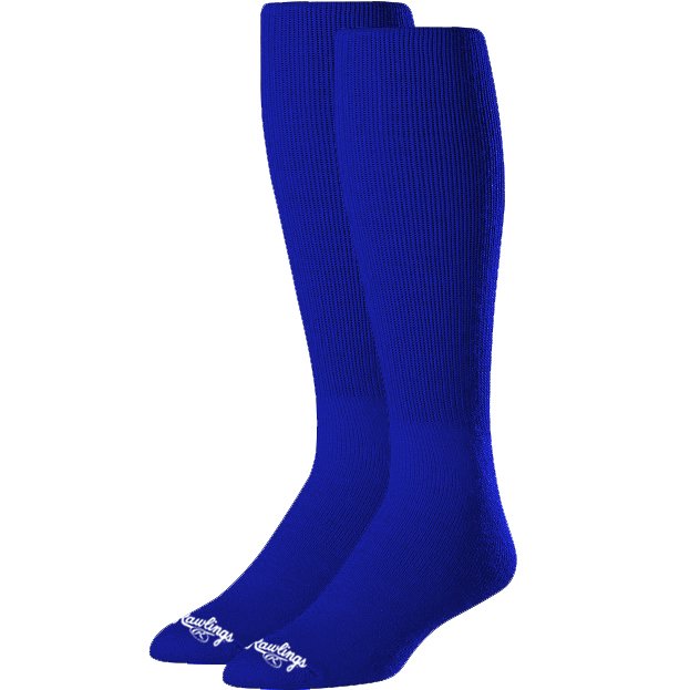 SOCL-BLU Baseball Socks 2 Pair (Large/Royal Blue) - Walmart.com ...