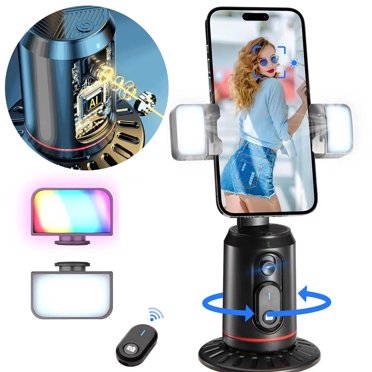 Bower Ultimate Vlogger Pro Kit with Smartphone Rig, HD Microphone, 50 ...